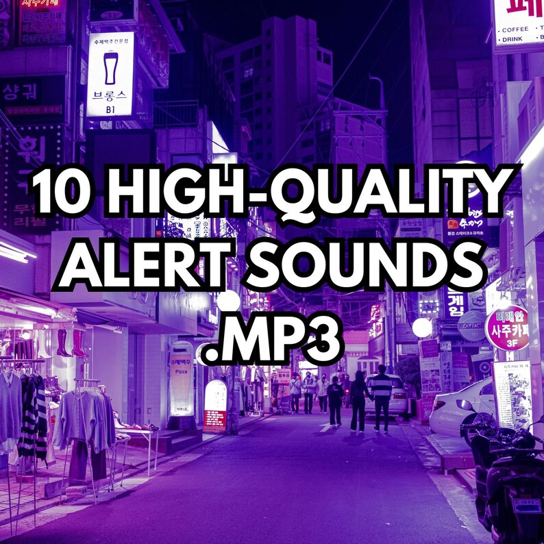 Synthwave Twitch Streamer Sound Alerts, Stream Synthwave Audio ...