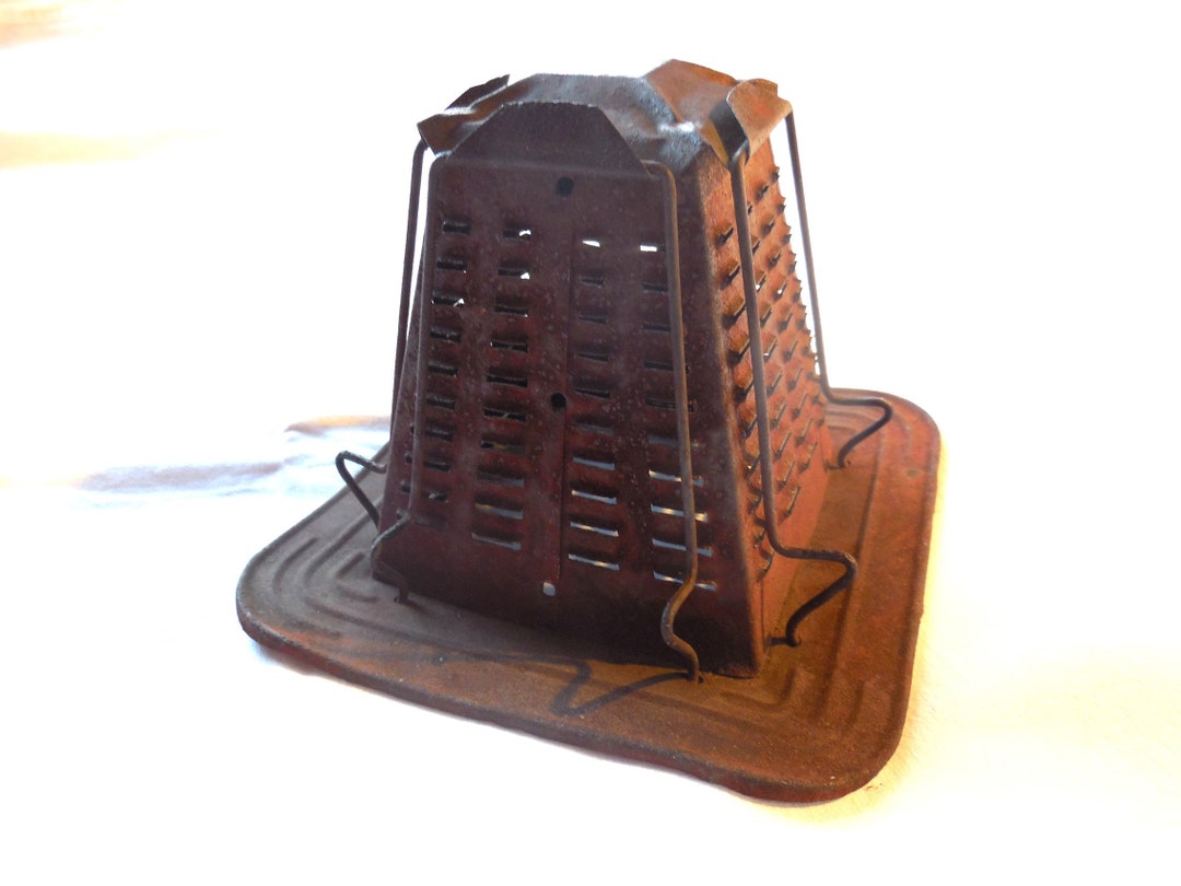 Rare Antique Tin Toaster / 4 Slice Stove Top Toaster - 1910s - Etsy