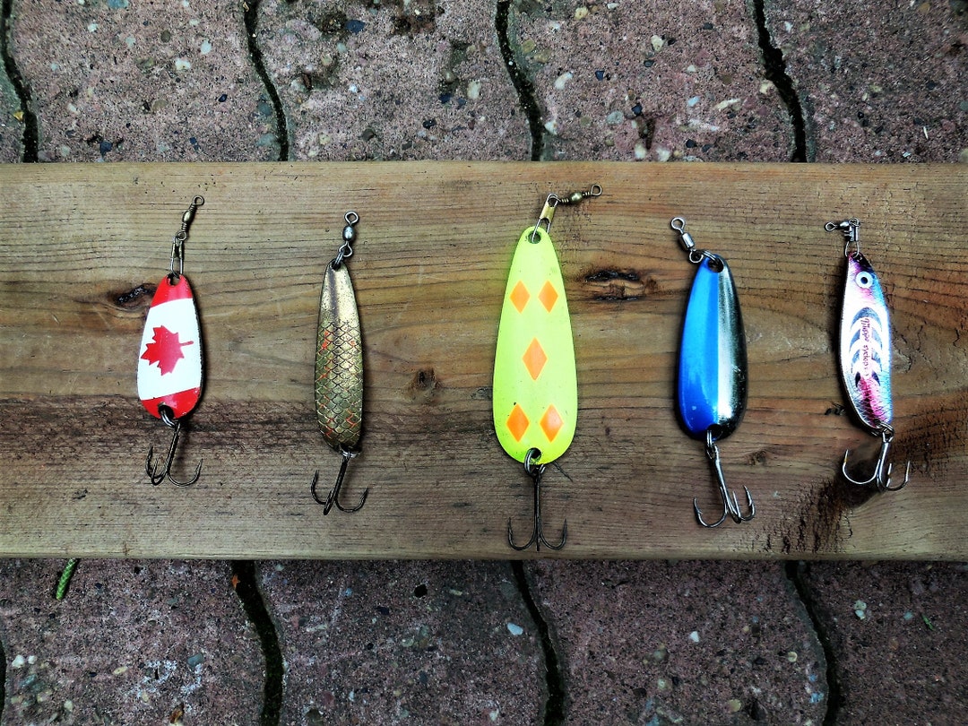 Vintage Fishing Lure Set, Len Thompson, Luhr Jensen, MEPPS - Etsy