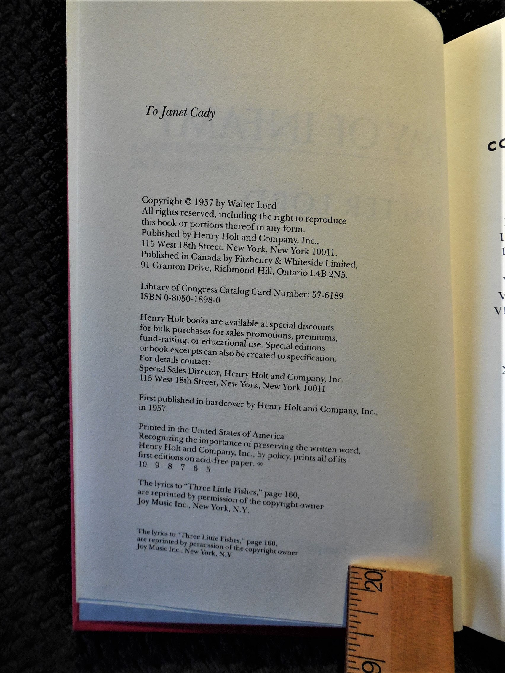 Day of Infamy by Walter Lord, World War 2 Pearl Harbor, Hardcover ...