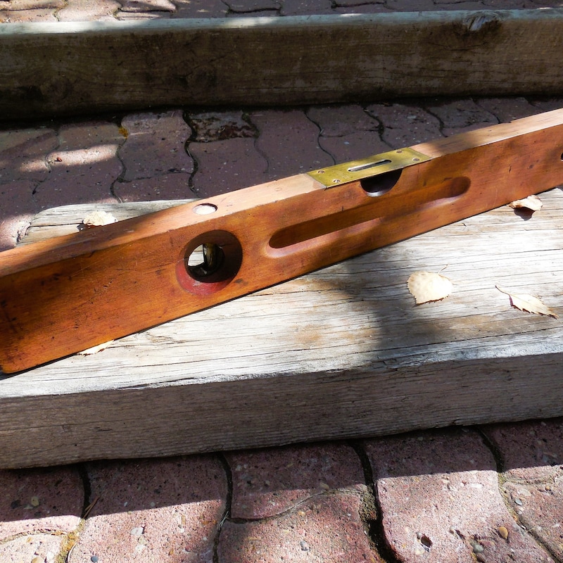 Antique Wood Level - Etsy