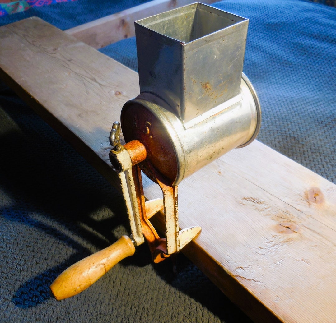 Vintage Nut Grinder Nut Mill From the Early 1950, Aluminum & Cast Iron ...