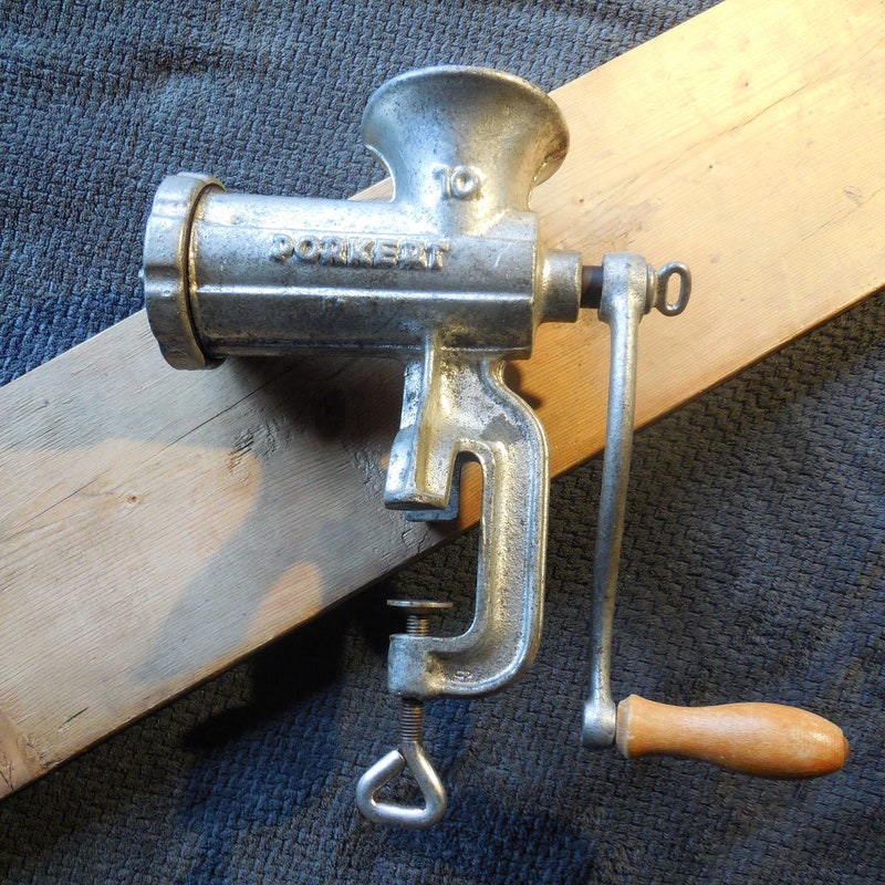 Vintage Meat Grinder - Etsy