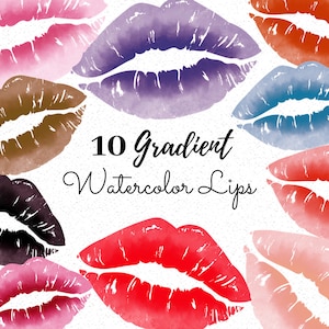 Kiss Lips Clipart, Valentine's Day Clipart, Pink Lips Clip Art ...