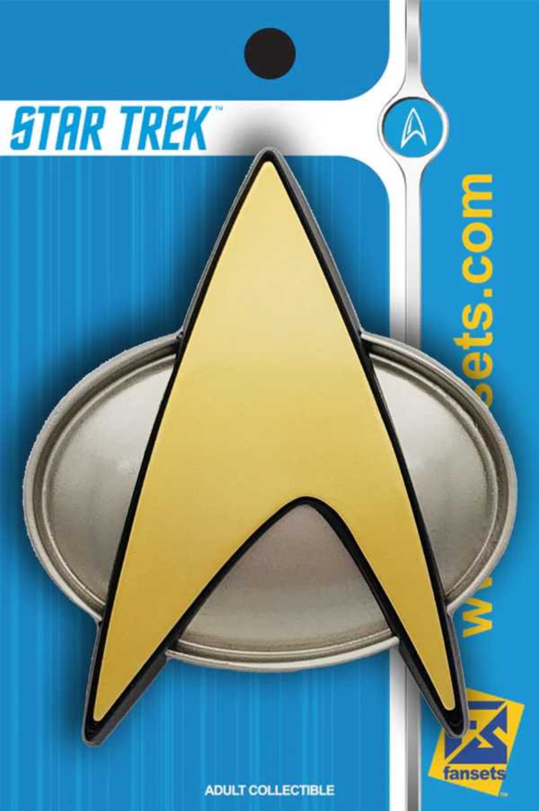 Star Trek: the Next Generation ACTING ENSIGN Delta V1 Gold/silver ...
