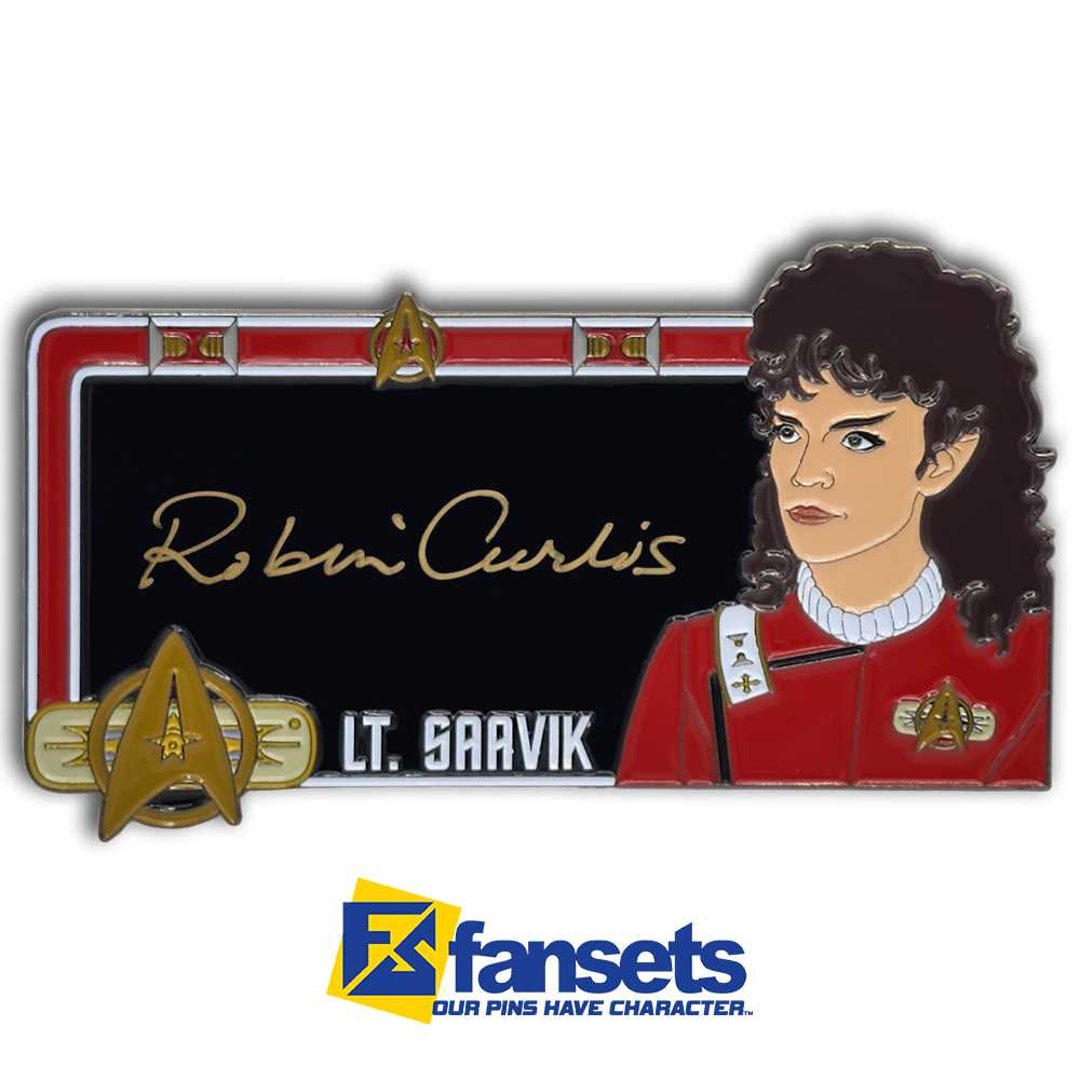 Star Trek Autograph Pin: Robin Curtis Lt. Saavik - Etsy