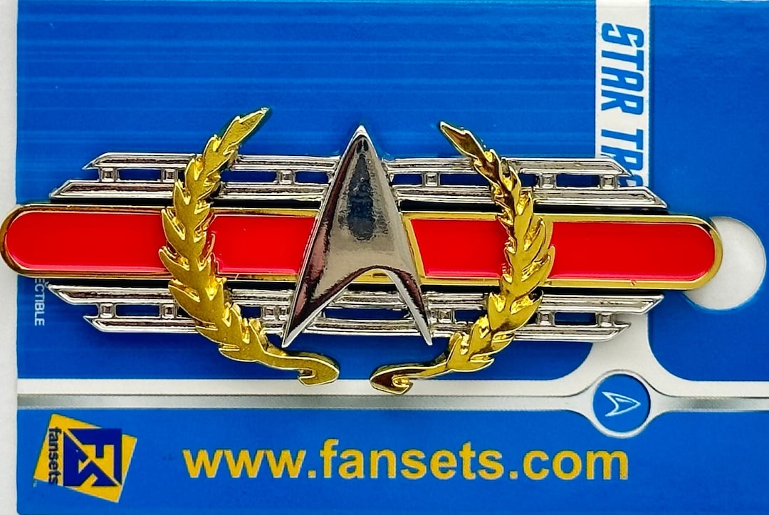 Star Trek Picard ADMIRAL Delta PIN by Fansets - Etsy
