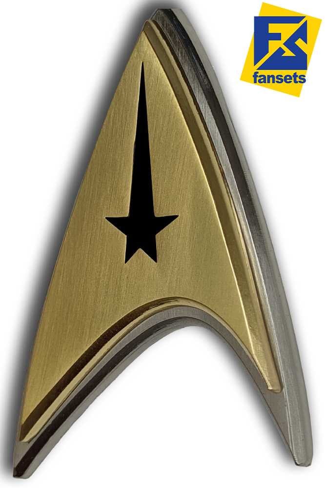 Star Trek: Discovery ENTERPRISE COMMAND FULL Size Delta Pin - Etsy