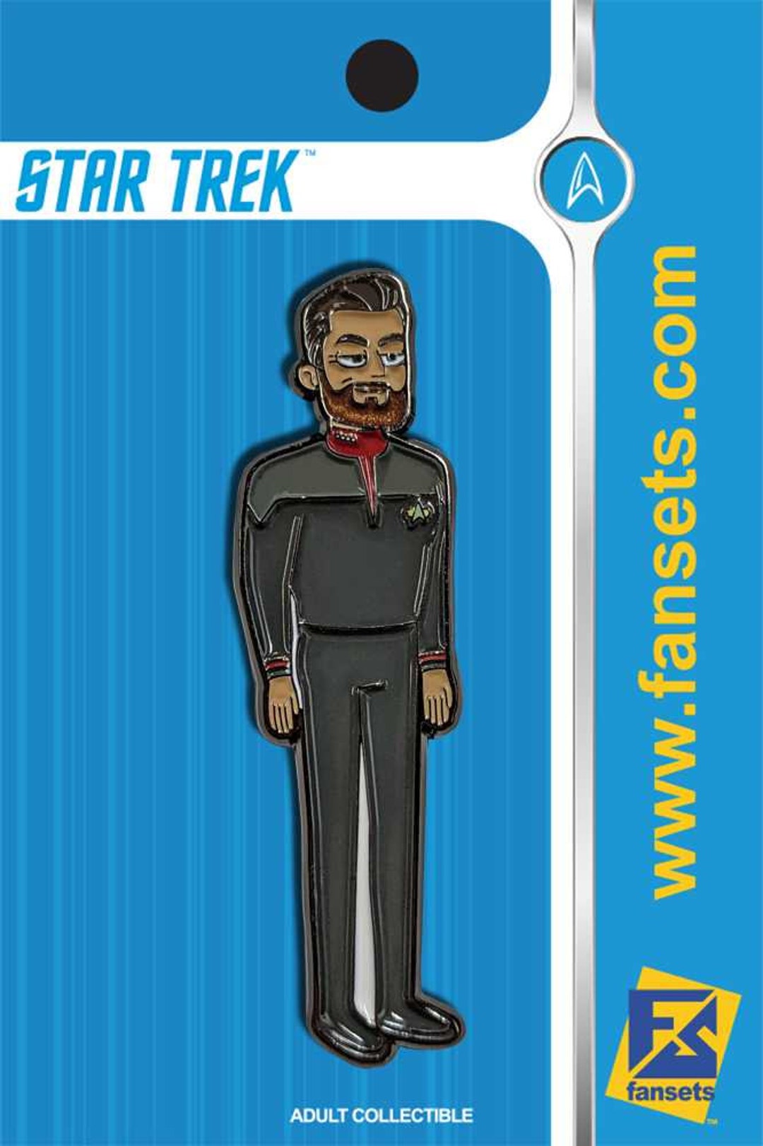 Star Trek Lower Decks WILLIAM RIKER Licensed Fansets Microcrew - Etsy