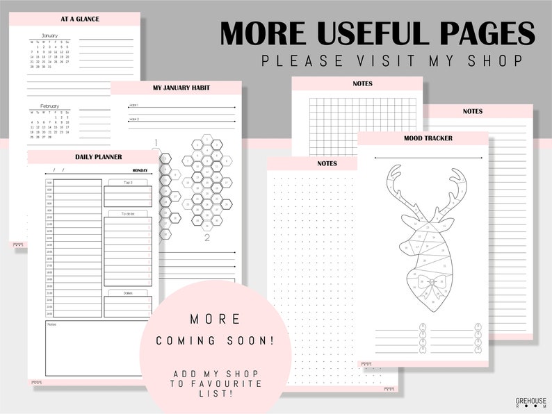 Order Tracker Printable Direct Sales Planner Inserts Shop - Etsy