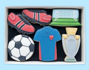 Football Biscuits - Etsy UK