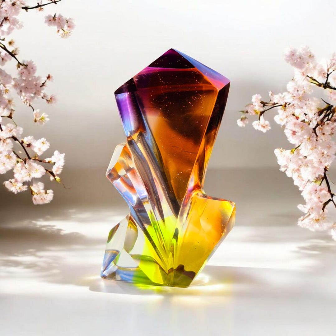 Rainbow Crystal Cluster Andara With Connection to the Archangel ...