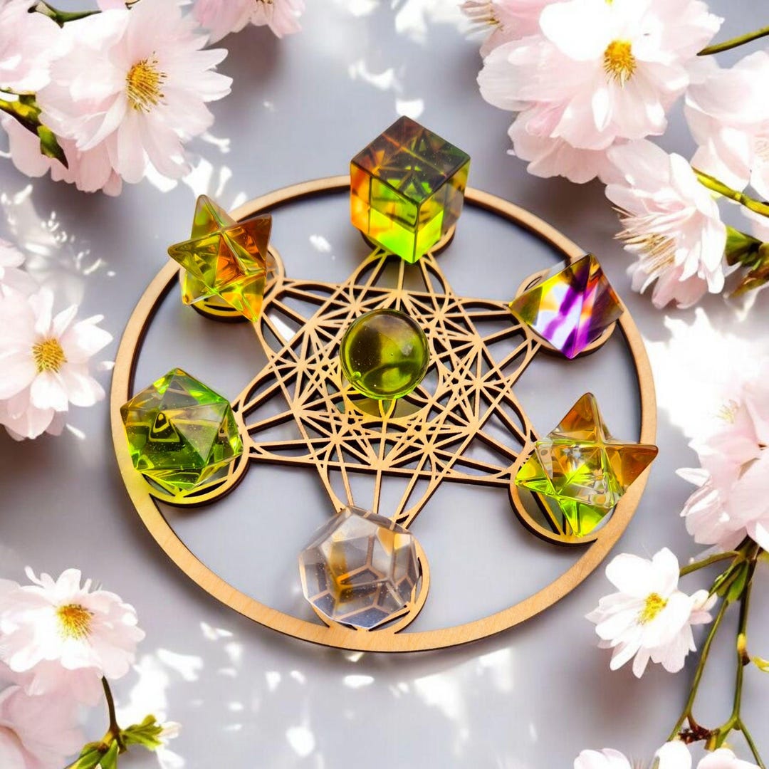 Rainbow Andara Platonic Solids Rainbow Healing Rays With Connection to ...