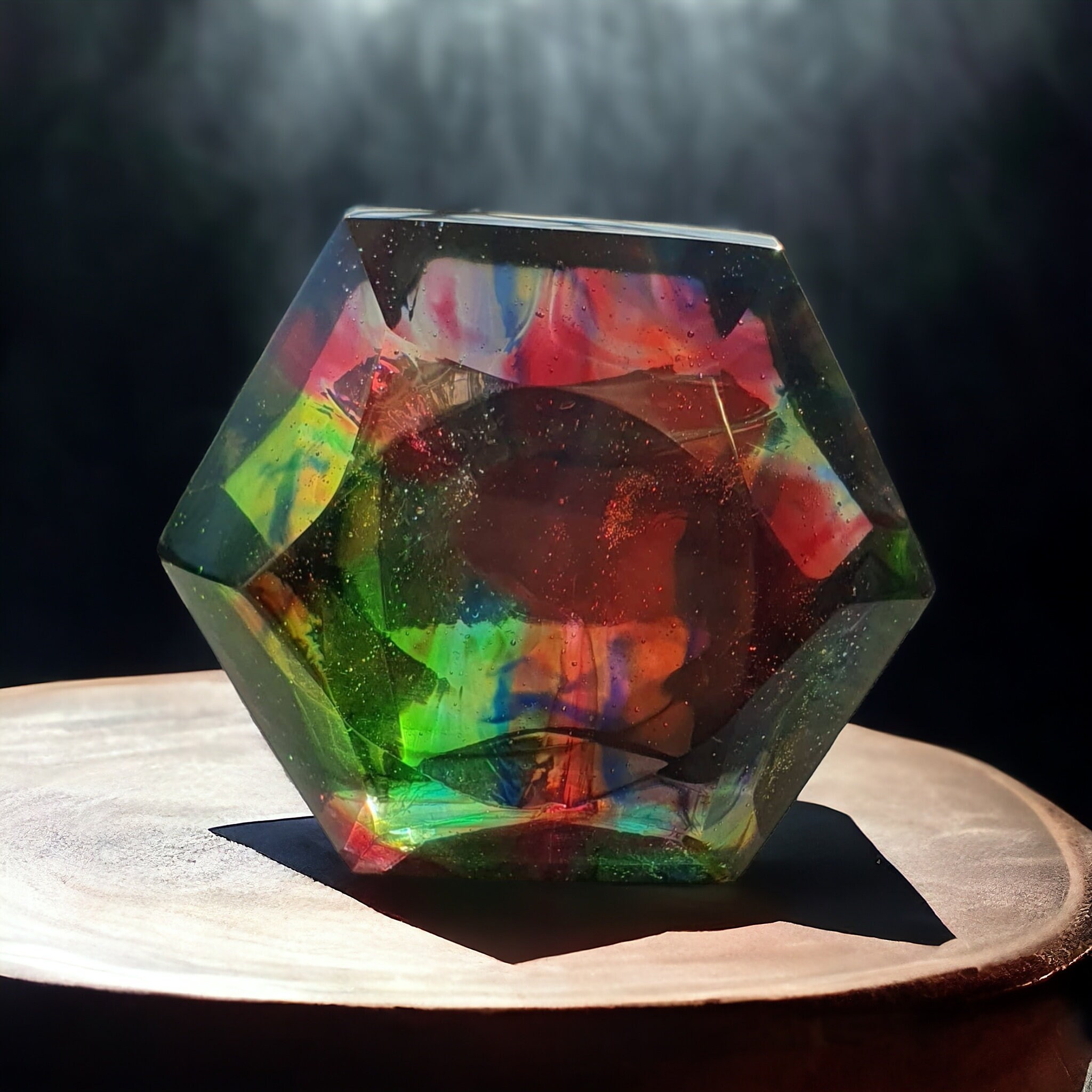 Rainbow Merkaba hexagonal Andara Regenbogenheilstrahlen Meister ...
