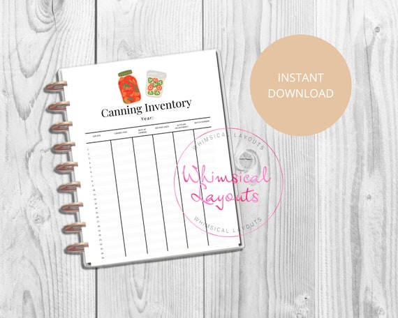 Calendars & Planners Canners 29 Page PDF 8.5x11 Instant Download ...