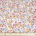 Rib Knit Fabric, 4x2 Rib, Colorful Wildflower Print, 3 Color Ways, Poly ...