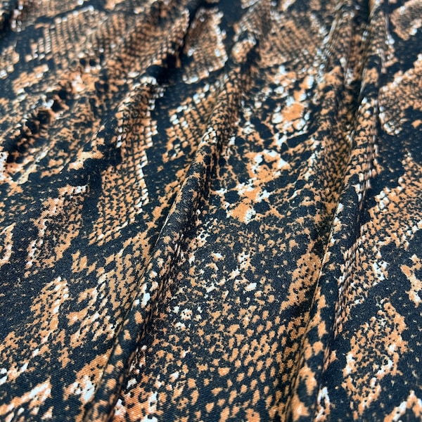 Snake Print Fabric - Etsy