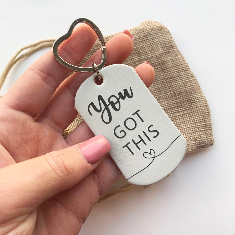 Engraved Leather Keychain. Custom Leather Keychain. Leather | Etsy