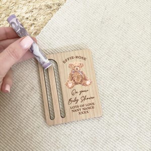 Baby Shower Gift, Money Wallet Gift, Money Holder, Personalised Gift ...