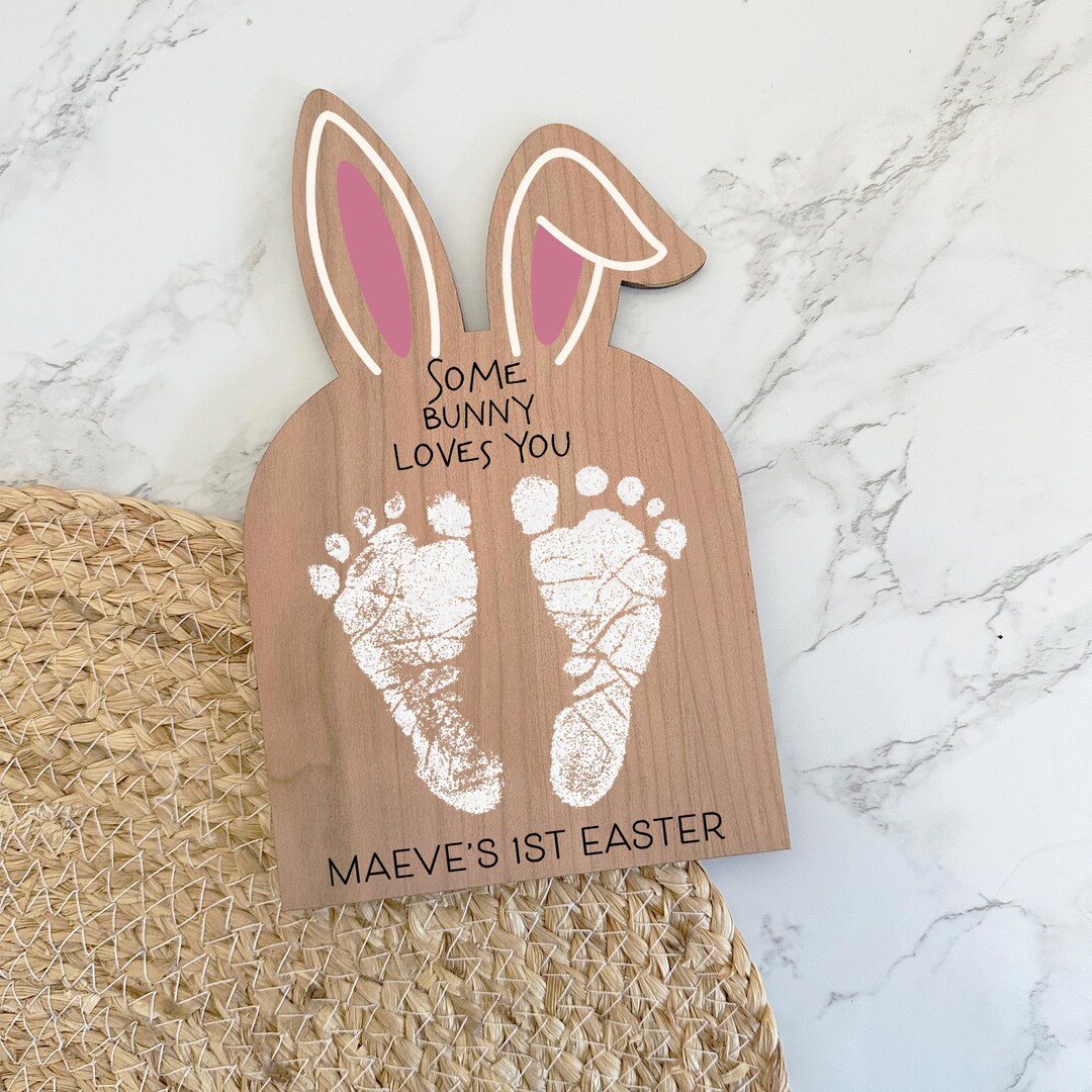 First Easter Decoration, Baby's 1st Easter 2025, Personalised Easter ...