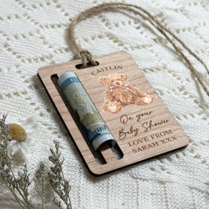 Baby Shower Gift, Money Wallet Gift, Money Holder, Personalised Gift ...