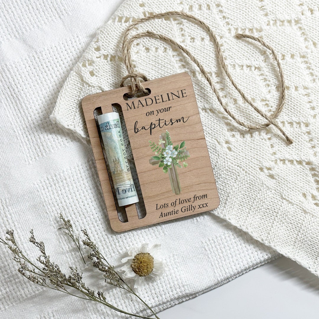 Baptism Gift Money Wallet Gift Money Holder Money Gift - Etsy