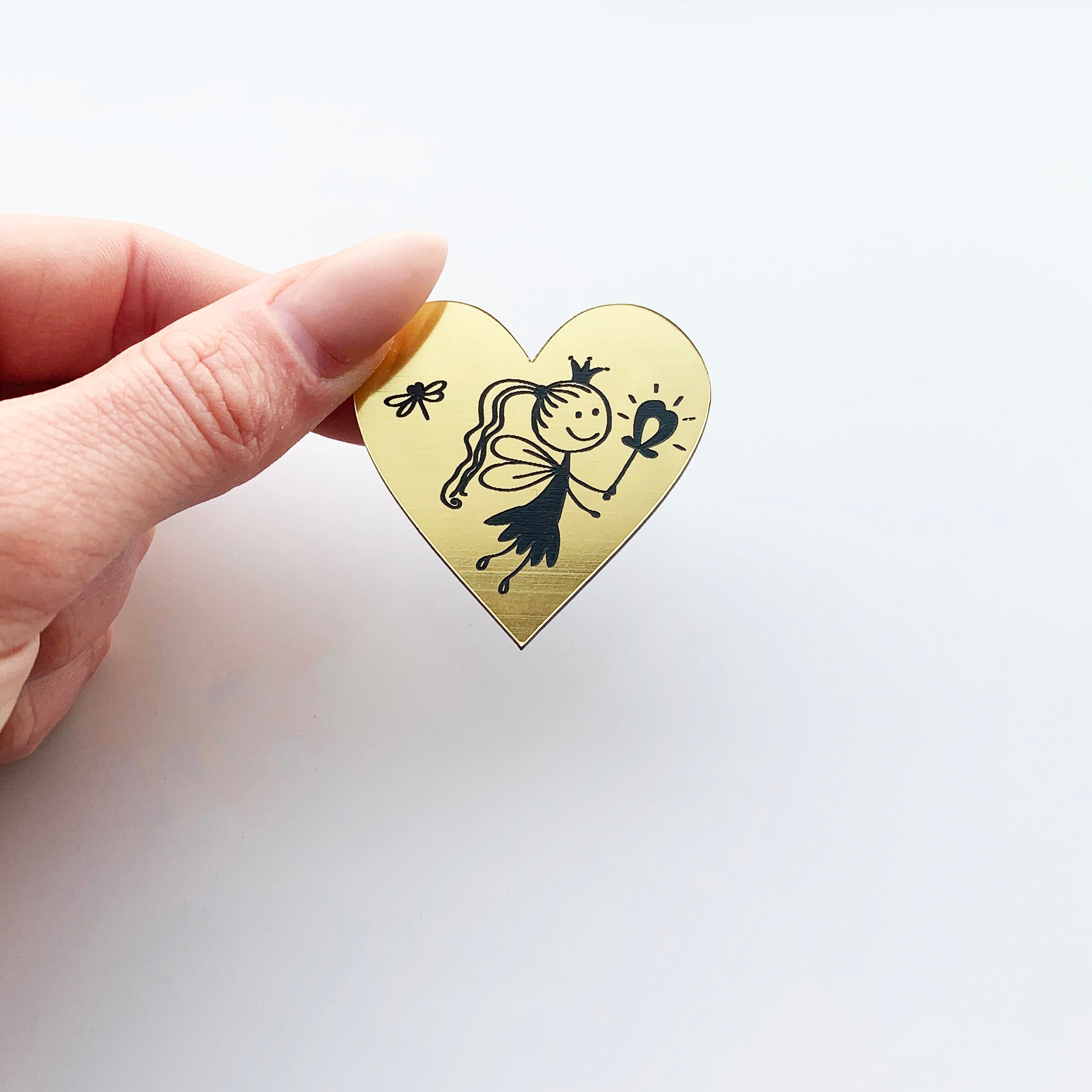 Handmade Worry Fairy Gift Card Anti Anxiety Pocket Token Gift | Etsy