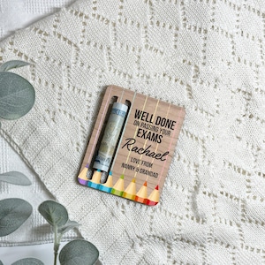 Passing Exams Gift, Well Done Gift, Money Wallet Gift, Congratulations ...