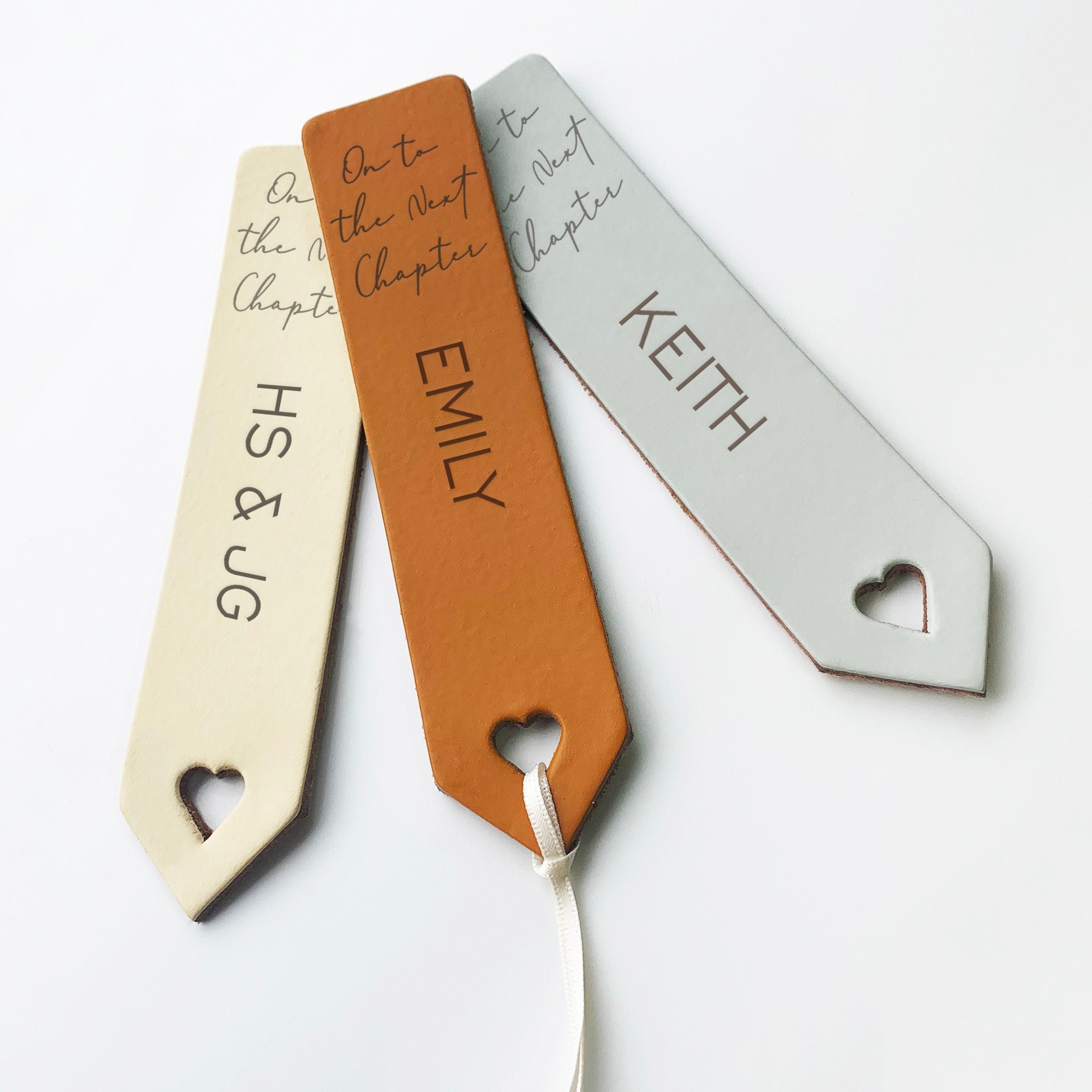 Handmade Personalised Leather Bookmark Book Lover Gifts for | Etsy