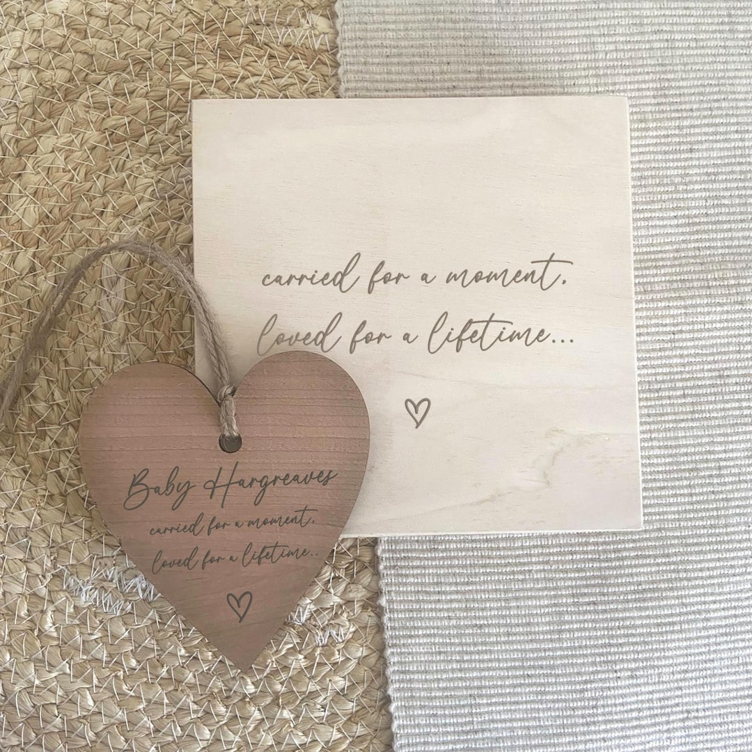 Angel Baby Keepsake Box, Pregnancy Test Box, Miscarriage Remembrance ...