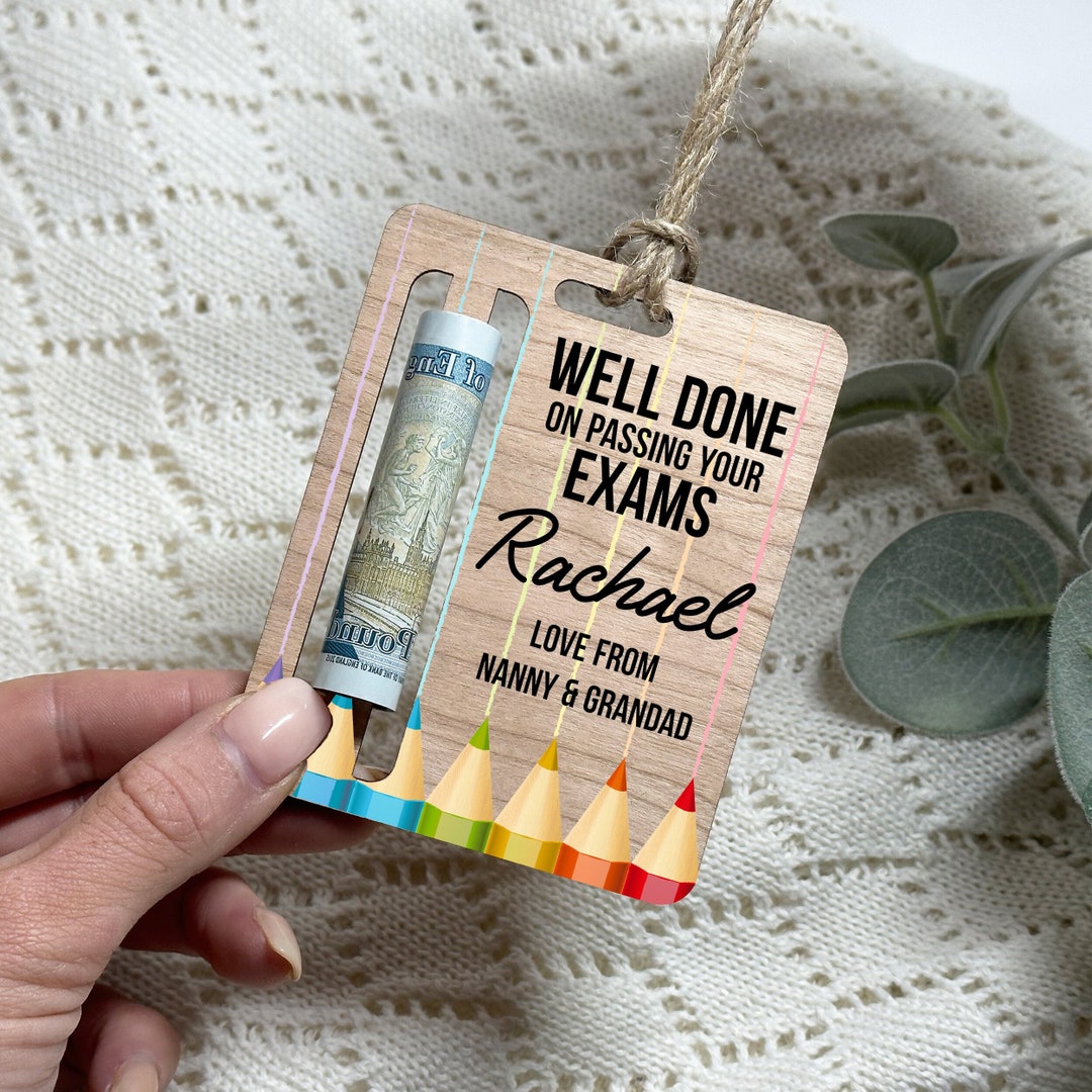 Passing Exams Gift Well Done Gift Money Wallet Gift - Etsy