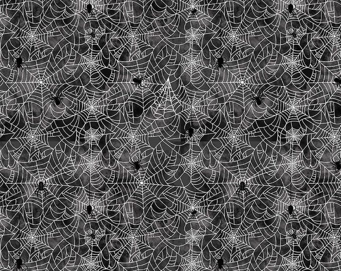 Halloween Pick Your Poison Spider Web Fabric by Timeless Treasures ...