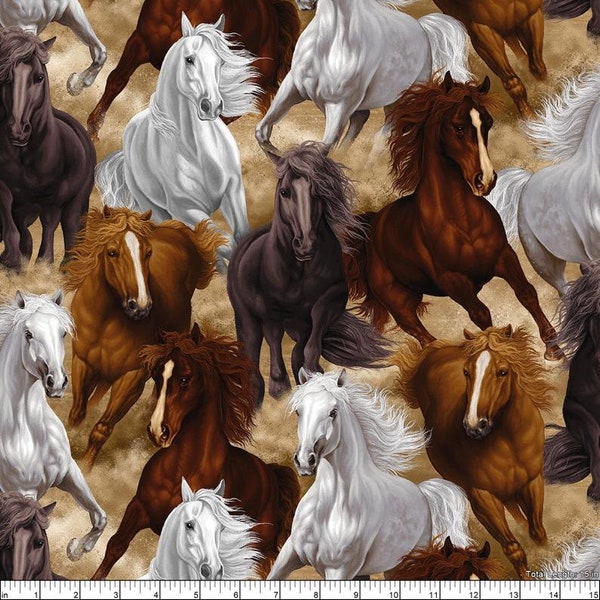 Horse Fabric - Etsy
