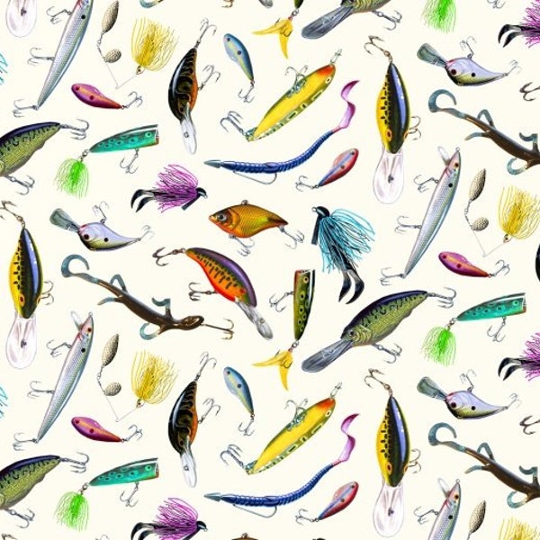 Fishing Fabric - Etsy