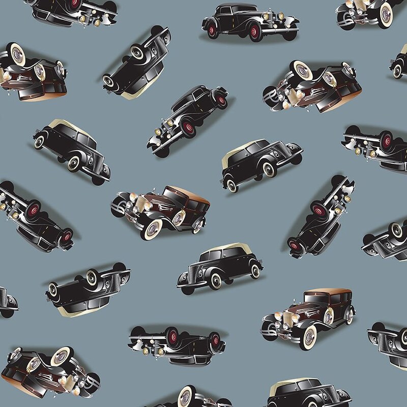 Classic Car Fabric - Etsy