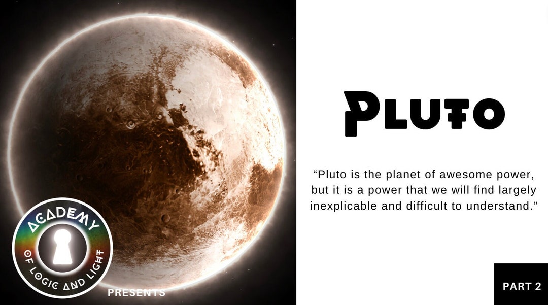 Pluto Part 2 Astrology Digital Information Slides + FREE Online Pluto Class - Etsy