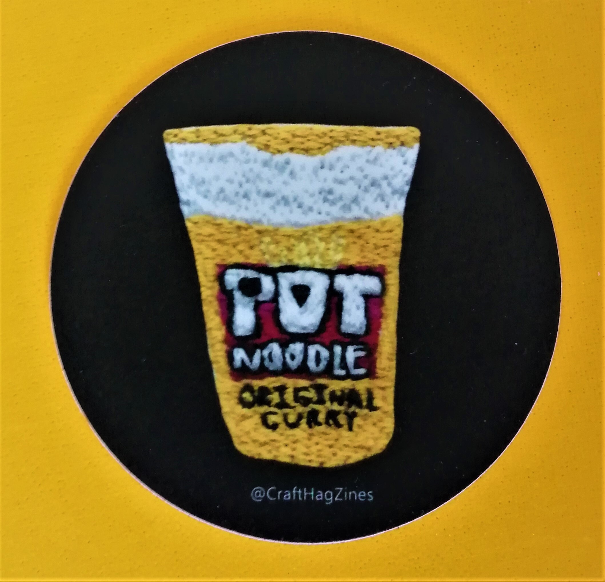 Pot Noodle Sticker original Curry Flavour - Etsy