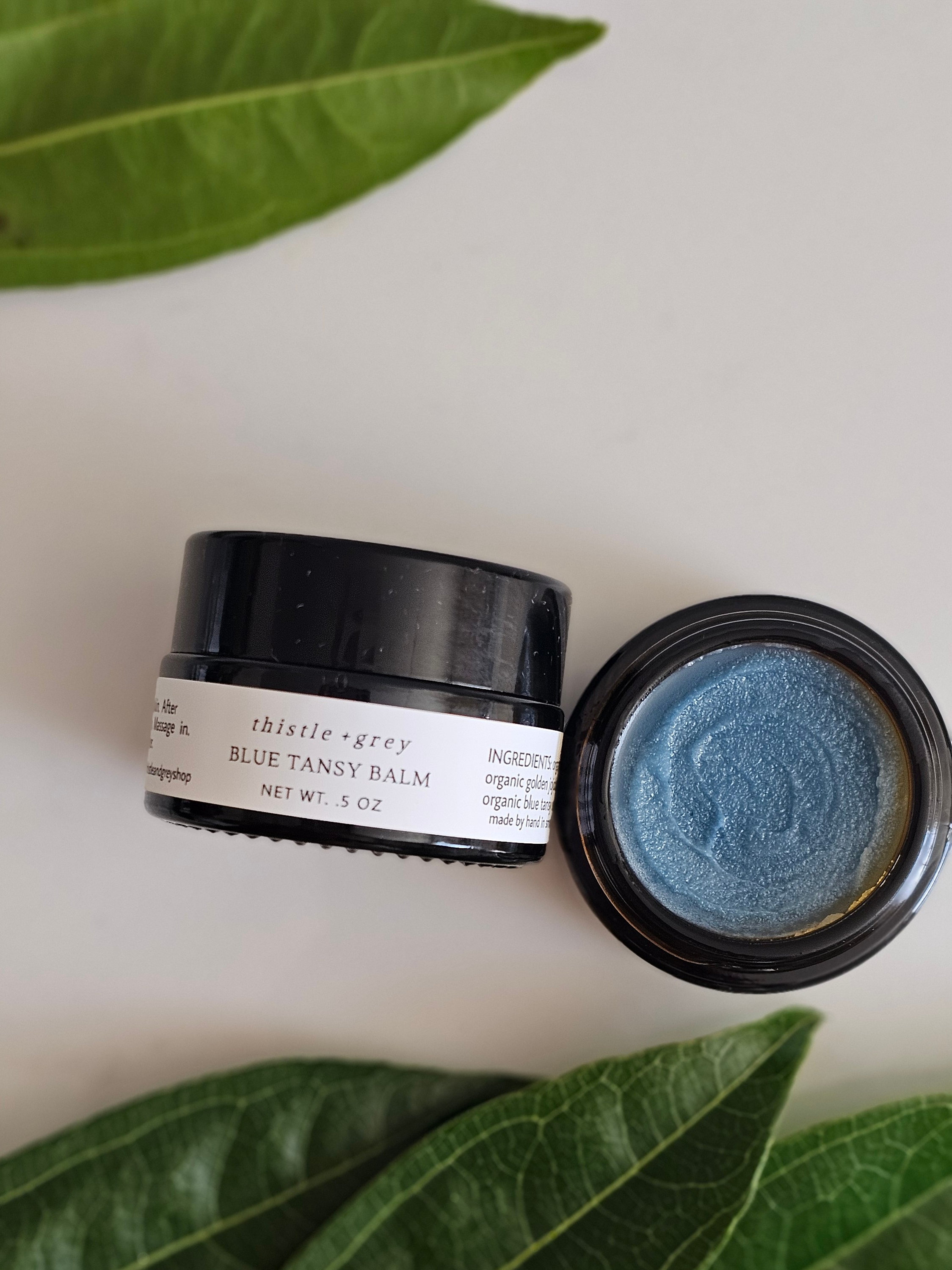 ORGANIC BLUE TANSY Facial Balm | Tallow Face Cream | Low Pufa ...
