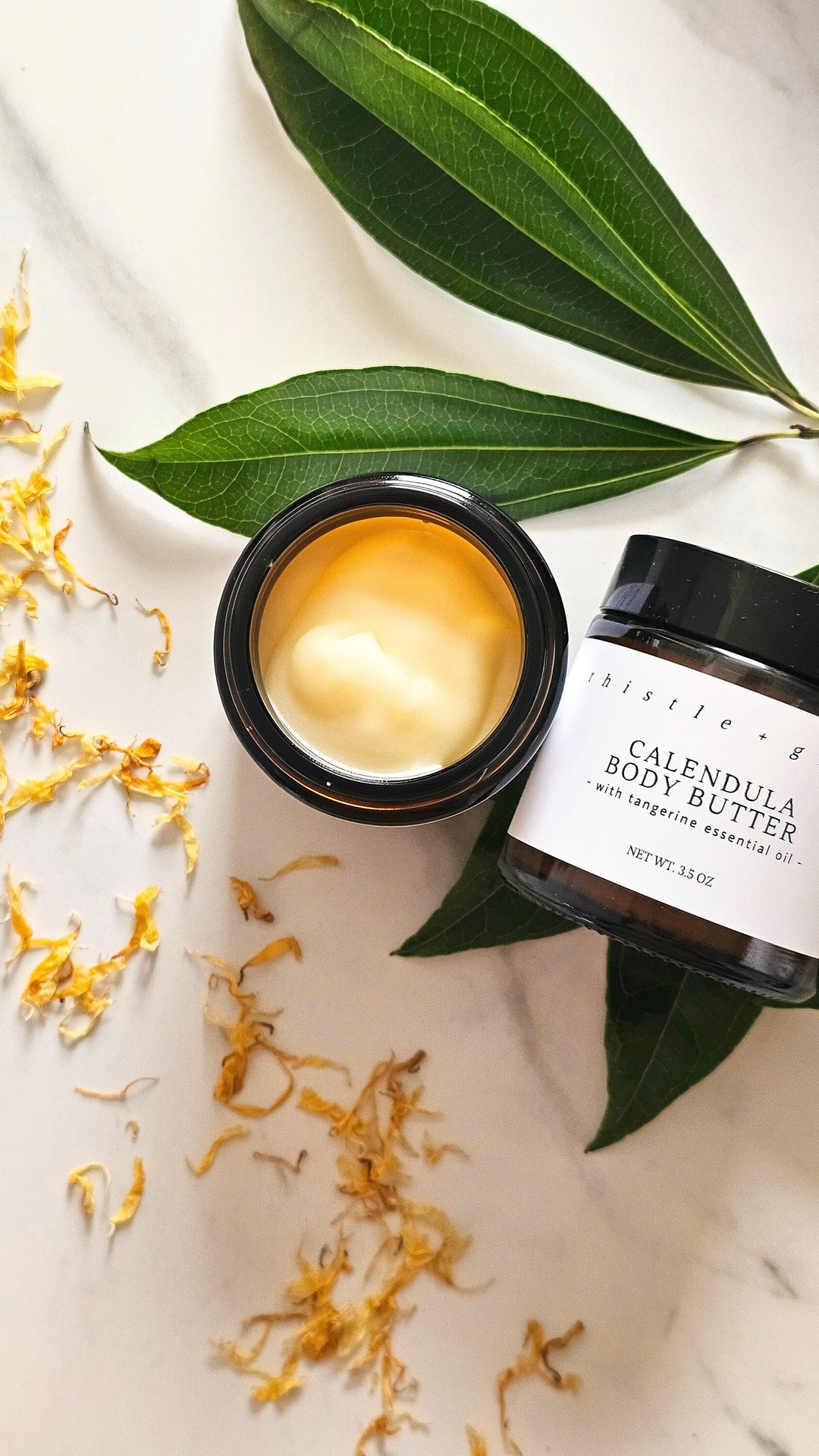 ORGANIC TALLOW + CALENDULA Body Butter | Grass-fed and Finished Tallow ...