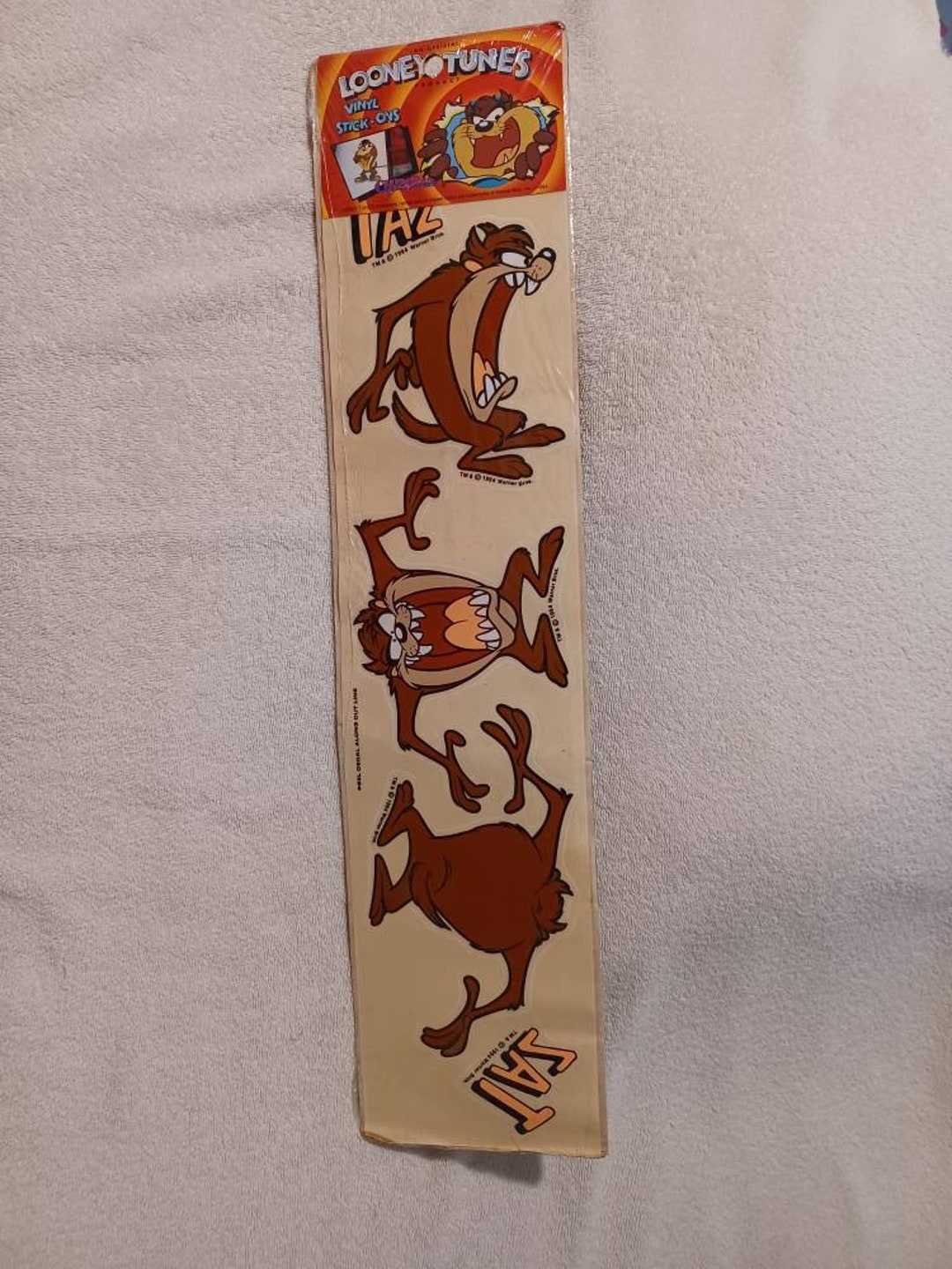 Vintage Looney Tunes Vinyl Stick Ons Auto Decals 2 - Etsy