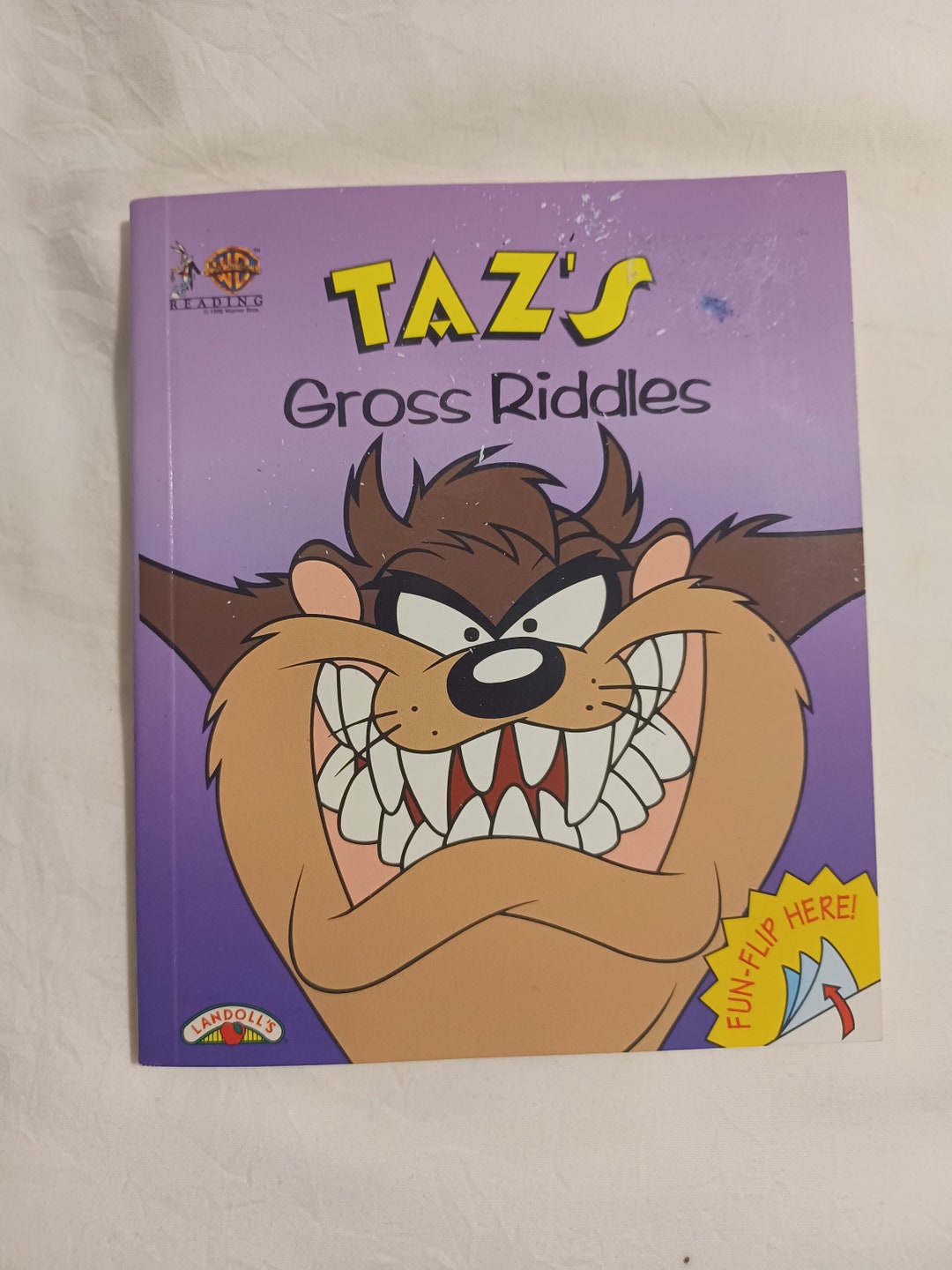 Vintage Looney Tunes Fun Flip Gross Riddles Book - Etsy