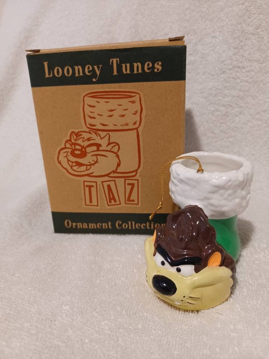 Vintage Looney Tunes Taz as Christmas Stockings Ornament - Etsy