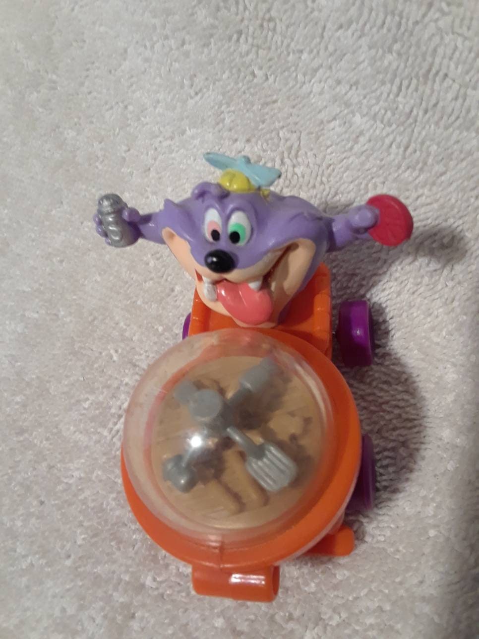 Vintage Looney Tunes Tiny Toon Dizzy Devil Spin Car - Etsy