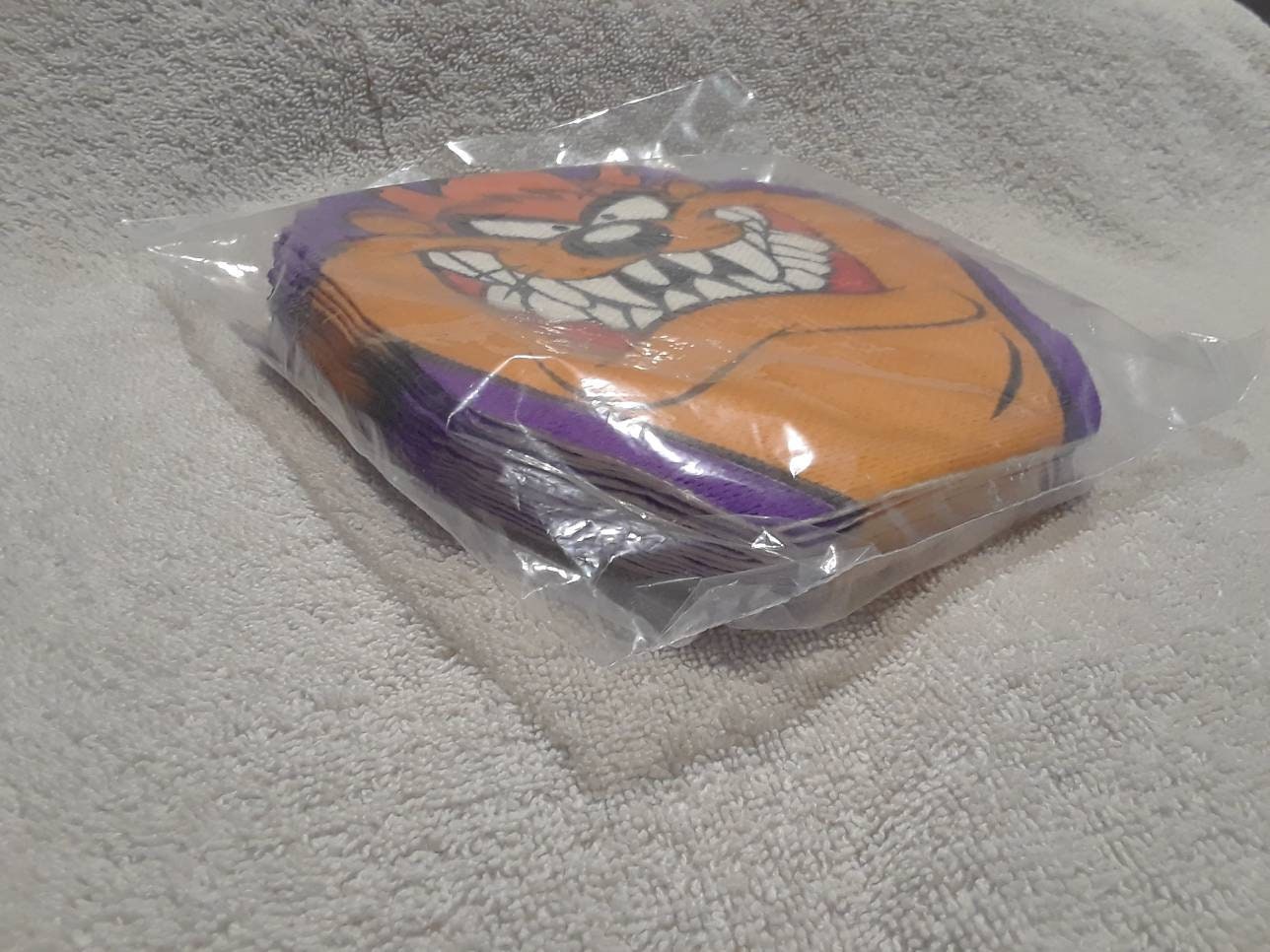 Vintage Looney tunes taz face party express napkins - Etsy.de