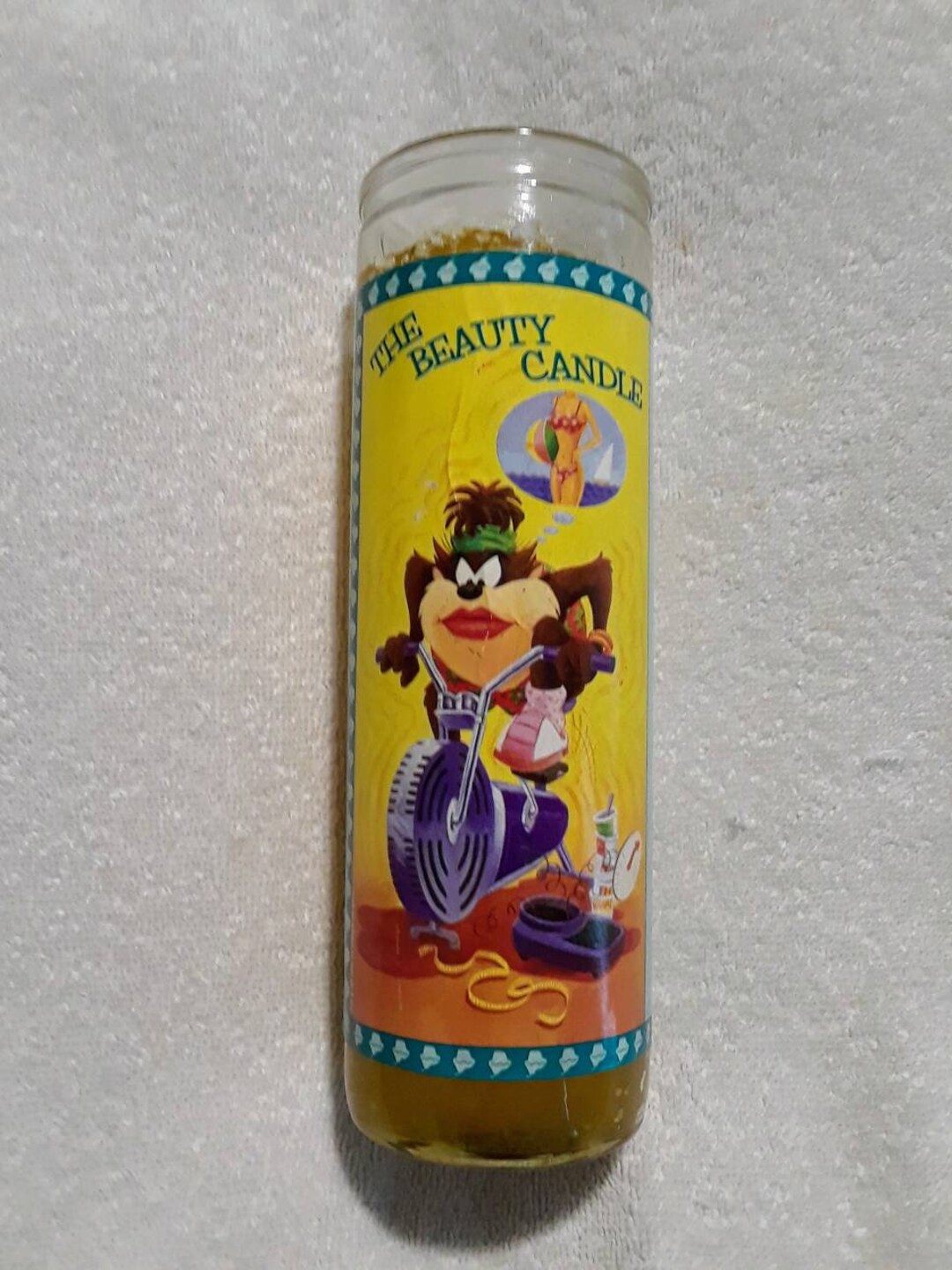 Vintage Looney Tunes Mrs Taz the Beauty Candle - Etsy