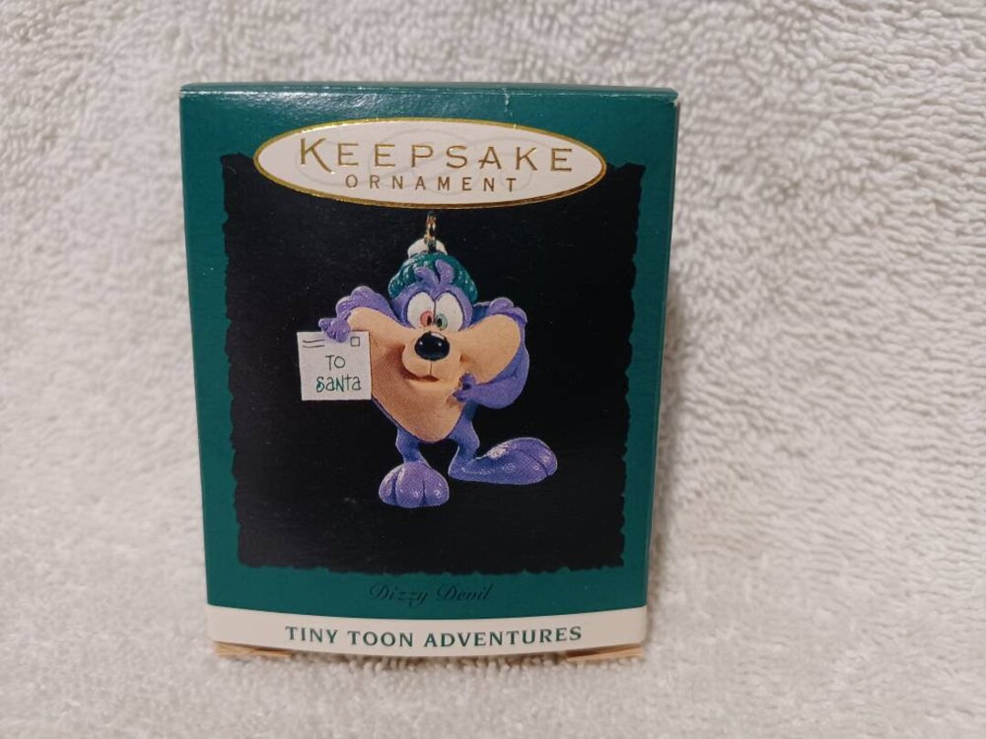 Vintage Looney Tunes Handcrafted Tiny Toon Dizzy Devil Christmas ...