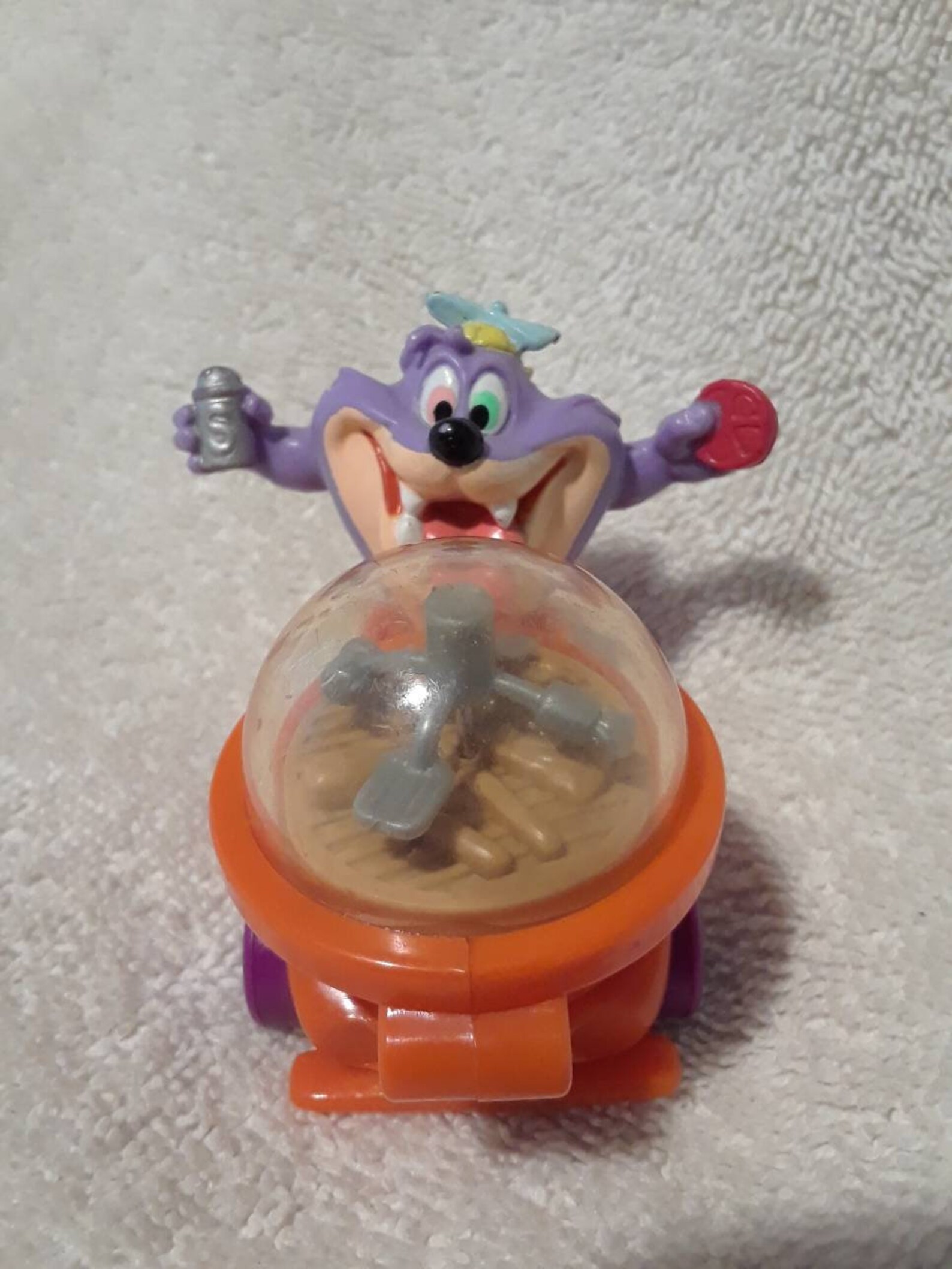 Vintage Looney Tunes Tiny Toon Dizzy Devil Spin Car - Etsy