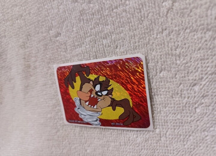 Vintage Looney Tunes Taz Vending Machine Sticker - Etsy