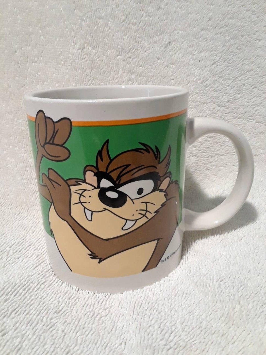 Vintage Looney Tunes Tasmanian Devil Coffee Mug - Etsy