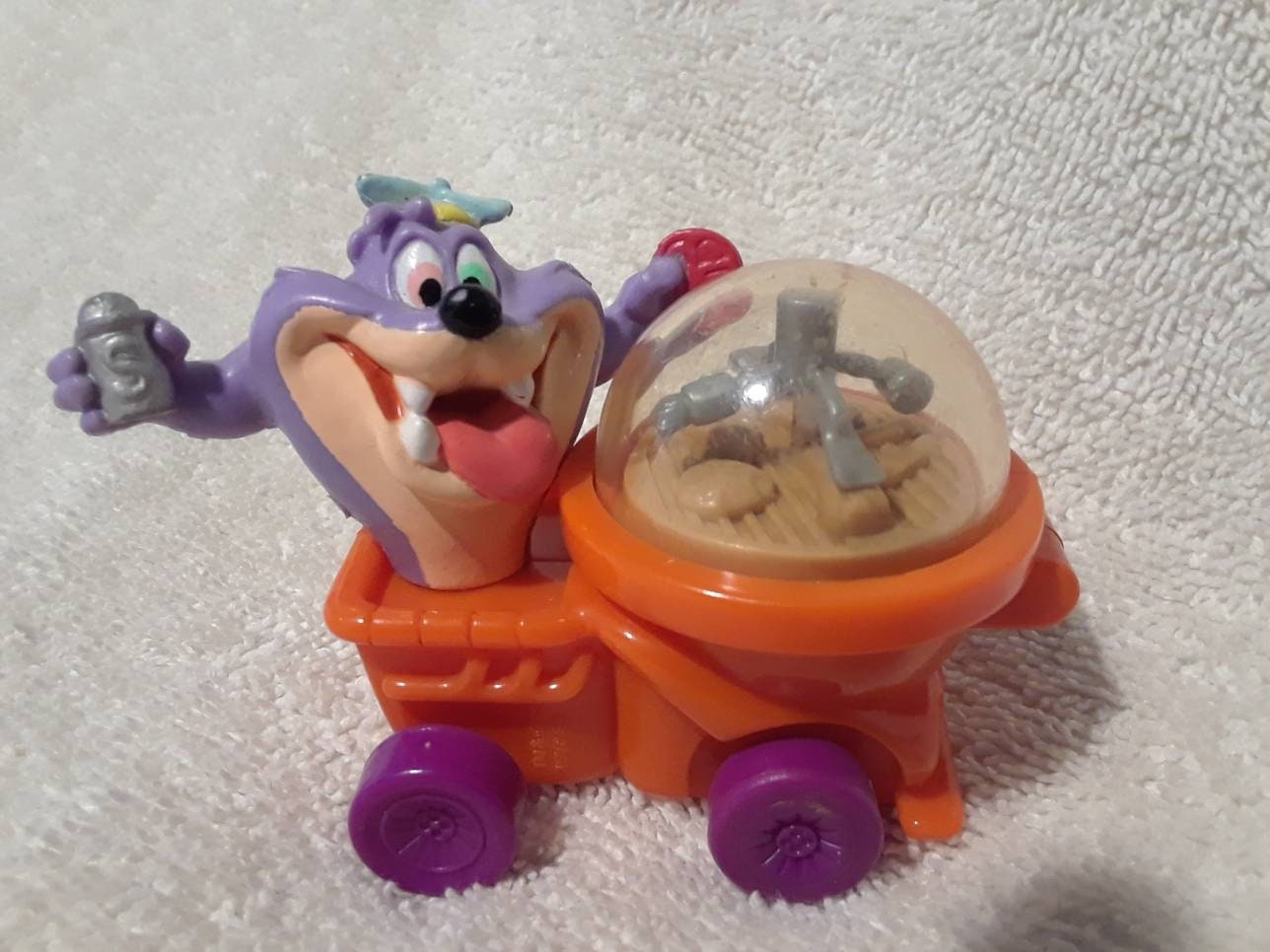 Vintage Looney Tunes Tiny Toon Dizzy Devil Spin Car - Etsy